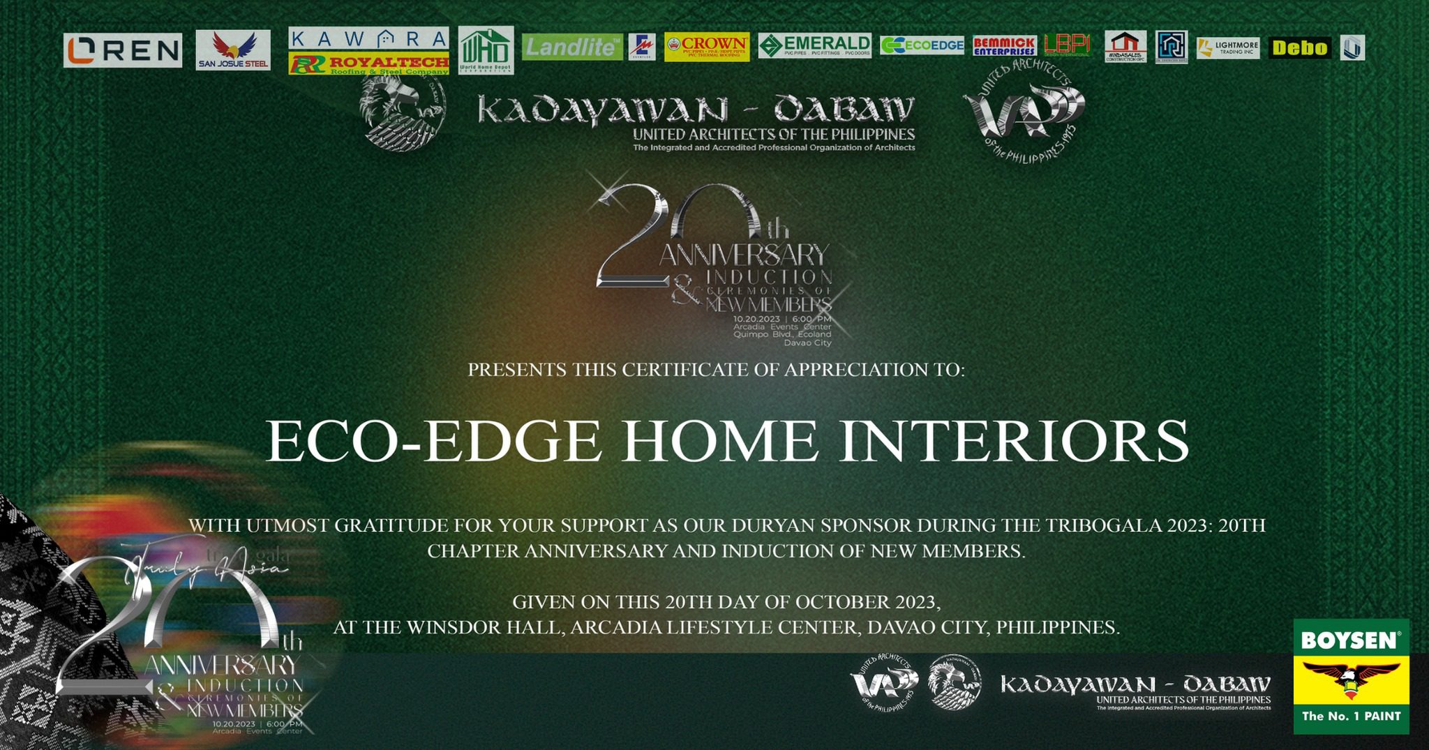 About Us – ECOEDGE